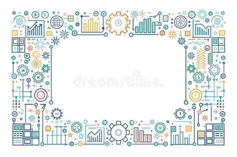 flat ai driven language processing frame concept as a clean border