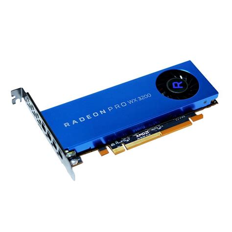 New Amd Radeon Pro Wx 3200 4gb 128 Bit Gddr5 Pcie Graphics Card Wx3200