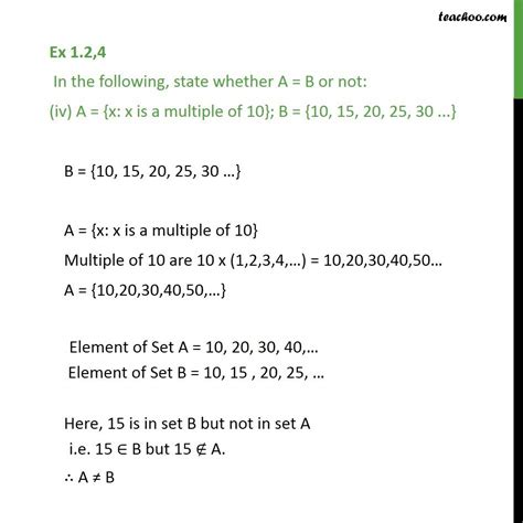 Ex State Whether A B Or Not I A A B C D