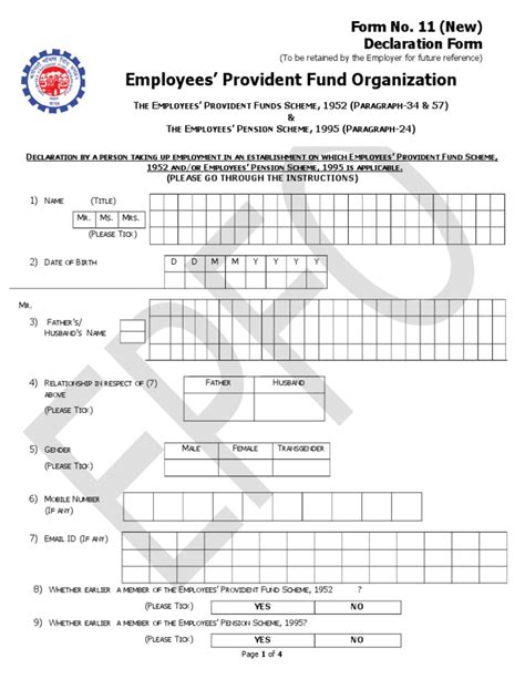Form No 11 Pdf Official Documents Government And Personhood