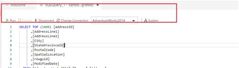 Blank Gap Above Query Editor Toolbar · Issue 5981 · Microsoft