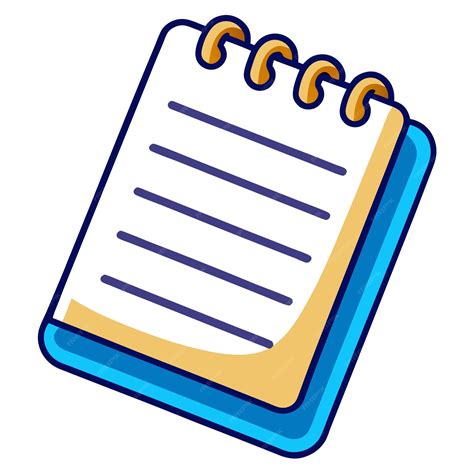 notepad clipart vector art and illustration premium ai generated vector