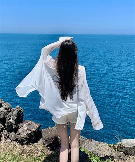 당일출고🚀 [ 찰랑찰랑 강추 ] 클리닝 여름 오버핏 시스루 썸머 셔츠 남방 에이블리