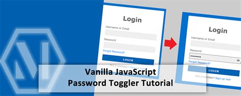 Make A Simple Password Toggle Form With Javascript