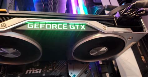 Prototype Geforce Gtx 2080 Ti Shows Up After 7 Years