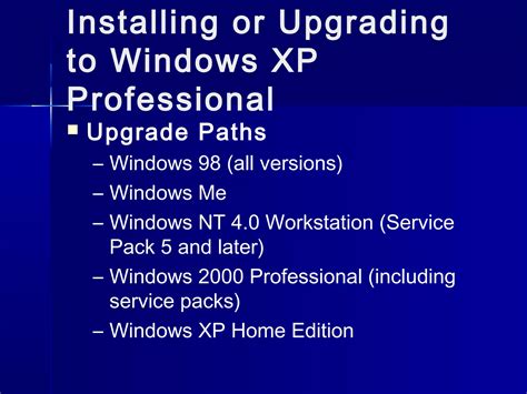 12 installing and upgrading windows ppt computing technology
