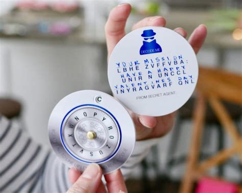 Secret Decoder Ring Valentines Spy Gear For Babes And Girls Etsy