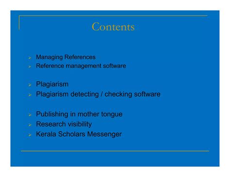 Reference Management And Avoiding Plagiarism Pdf