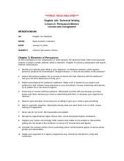 Lesson 4 Persuasive Memos 1 Docx PRINT READ AND KEEP English 124 Technical Writing Lesson 4