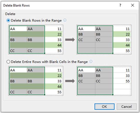 remove blank rows in excel instantly—no formulas zero errors