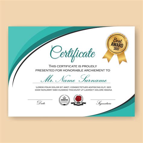 Certificate Border Free Vector Art 4 940 Free Downloads