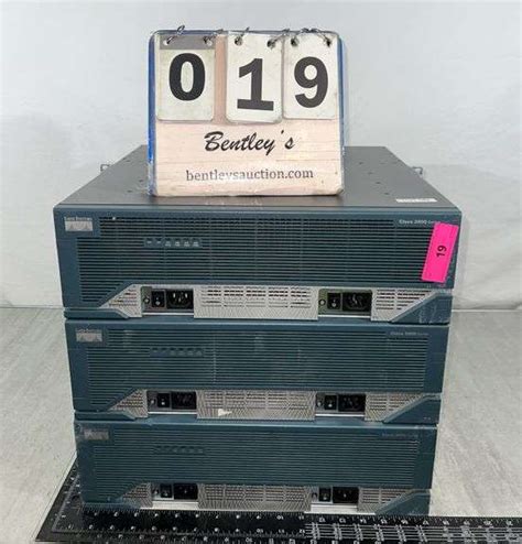 CISCO SYSTEMS 3800 SERIES SWITCHES CONSOLES 3X MONEY Bentley Associates LLC