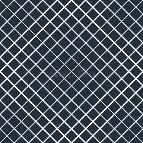 Cross Lined Seamless Minimalistic Pattern Vector Minimal Crossed Lines Background Stock Vector