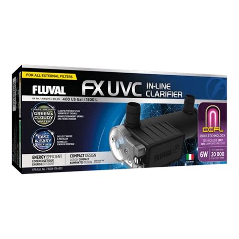 1500 Litre 6w Fluval Fx Uvc Line External Canister Filters At ₹ 8489