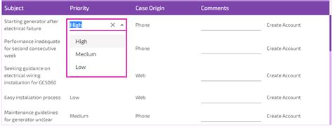 Input Type Column In Power Tables