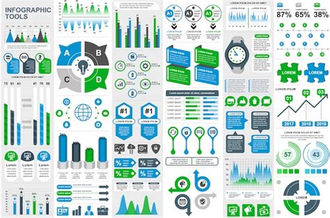 Premium Vector Infographic Elements Data Visualization Vector Design