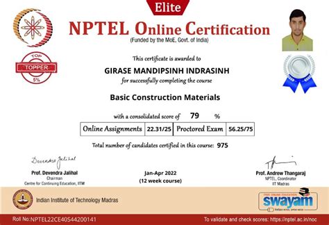 Mandipsinh Girase On Linkedin Nptel Iitmadras Learning