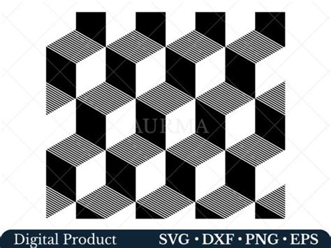 2 Cube Svg Pattern Designs And Graphics