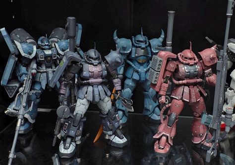 I Need More Zeon Mobile Suits Mobile Suit Gundam Model Custom Gundam