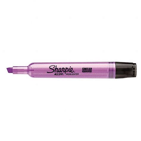 Sharpie Chisel Purple Highlighter 2ltk725019 Grainger