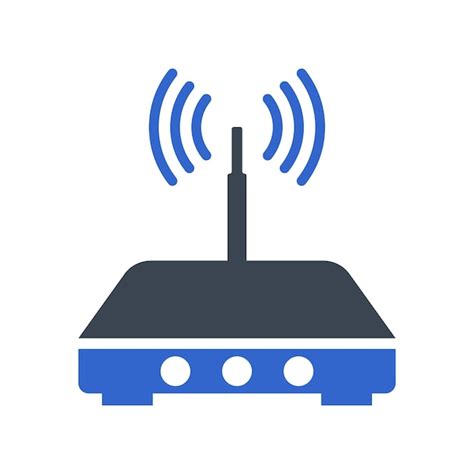Premium Vector Wifi Router Icon Vector Image
