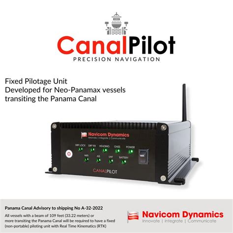 Panamacanal Canalpilot Navicomdynamics Precisionnavigation