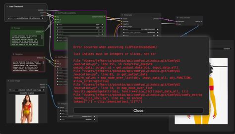 checkpoint error r comfyui