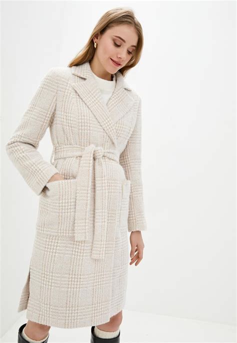 ᐉ Пальто демісезонне Danna 1707b р 44 Бежевий 1707b44 • Краща ціна в Києві Україні • Купити