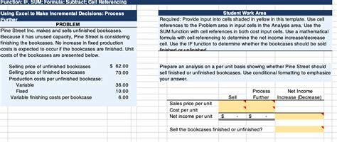 solved function if sum formula subtract cell