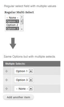 How To Theme A Select Box With Multiple Selection Enabled Drupal Answers