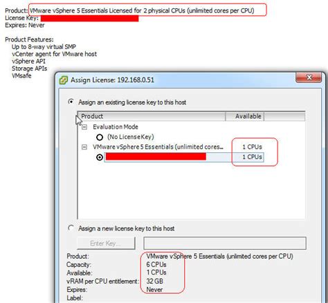 How To Release A VMware Unused License From A Host New Licensing Scheme Server Fault