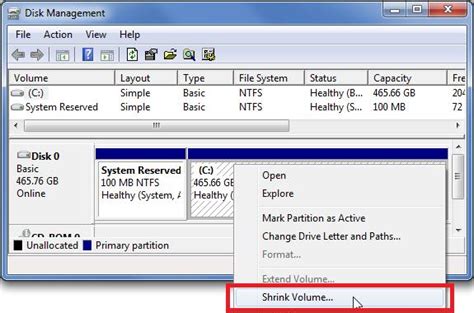 Shrink Partition In Windows Techyv