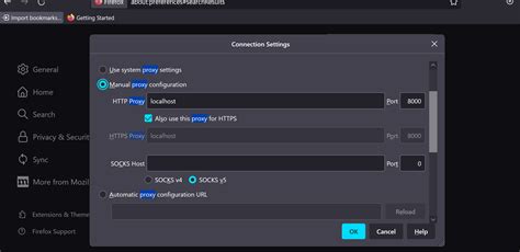 Unable To Record Traffic With Gatling Recorder In Firefox Browser Even