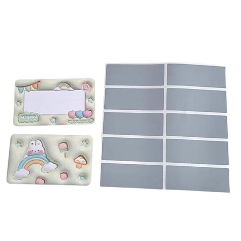 Three Dimensional Pattern Rainbow Bunny Homemade Scratch Card Creative Scratch Card Primary