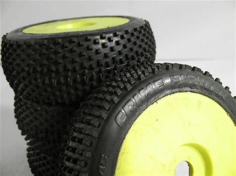 1 8th scale proline buggy tires all mounted with good tread left r c
