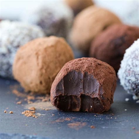 Truffles Chocolate Easy Homemade Chocolate Truffles Recipe Sugar
