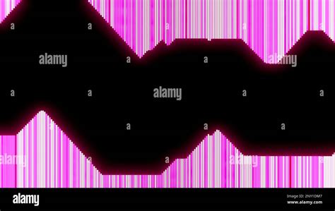 black background design bright pink walls in animation that move in