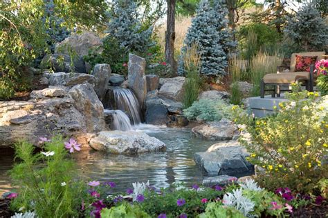 Backyard Waterfall Construction Soothing Landscape Feature Storables