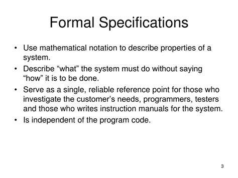 Ppt The Z Specification Language Powerpoint Presentation Free Download Id 3382772