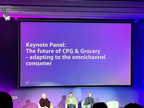 mohammad asif on linkedin had the privilege to attend the aws retail