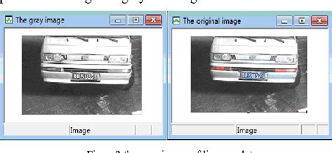 Figure 2 From Design And Implementation Of The License Plate Positioning System Based On The Dsp