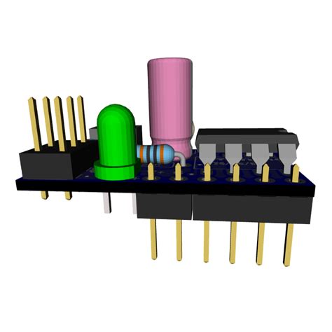 Attiny85 Isp Arduino Compatible Breakout Board Board Only Rullywow
