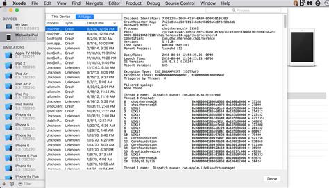 Xcode IOS App Rejected Trying To Symbolicate Crash Log Stack Overflow
