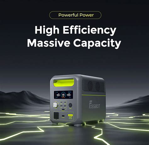Fossibot F1200 1024wh 1200w Portable Power Station Europe