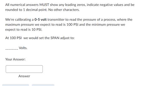 solved all numerical answers must show any leading zeros