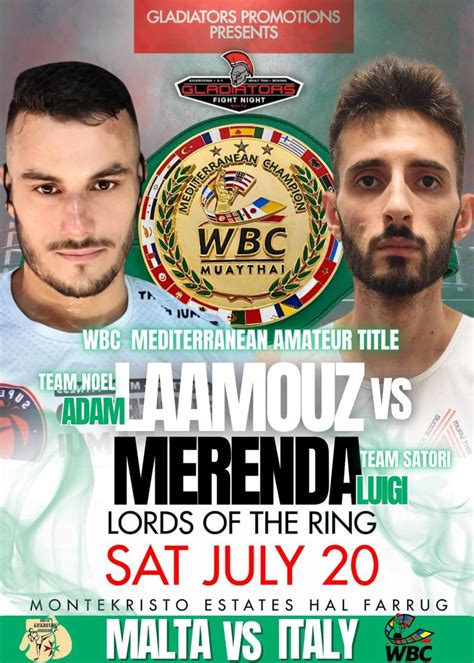 Max Baggio On Linkedin Wbc Muaythai