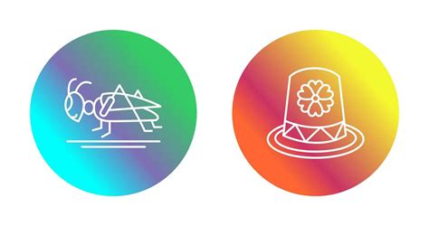 Grasshopper And Hat Icon 32791095 Vector Art At Vecteezy
