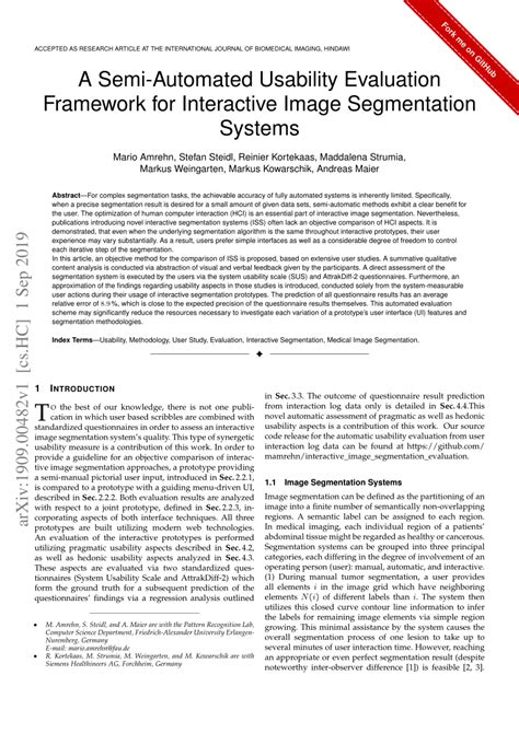 Pdf A Semi Automated Usability Evaluation Framework For Interactive