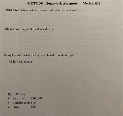 solved mktg 304 homework assignment module 13 name three