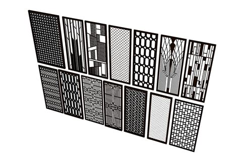 4378 Cnc Wall Sketchup Model Free Download